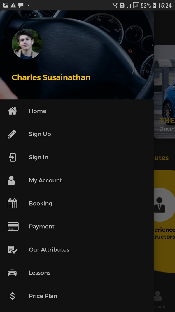 iDrive React Native Theme by reactnativeapp4u | CodeCanyon